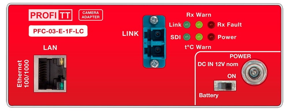 Camera Fiber Link | Profitt